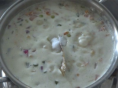 Mixed vegetable white kurma – FoodWiki