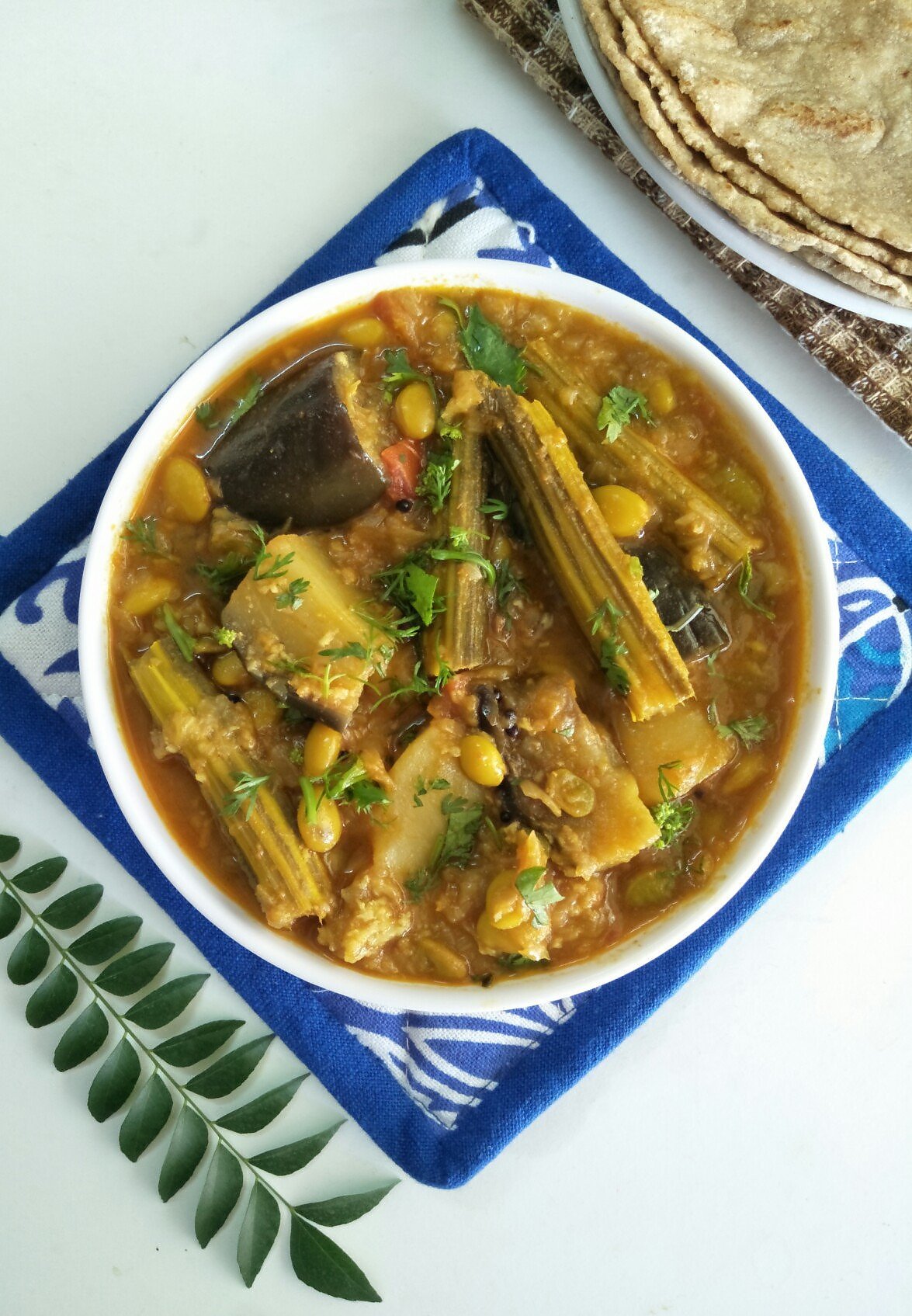 Maharashtrian Style Bhogichi Bhaji Recipe – Mixed Vegetable Curry ...