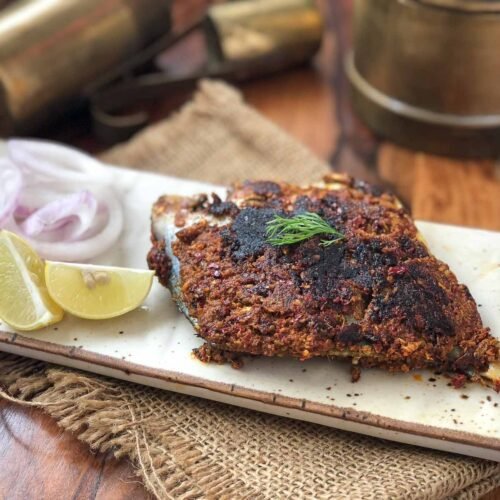 Konkani Style Pomfret Fry Recipe – South Indian Fish Fry Recipe – FoodWiki