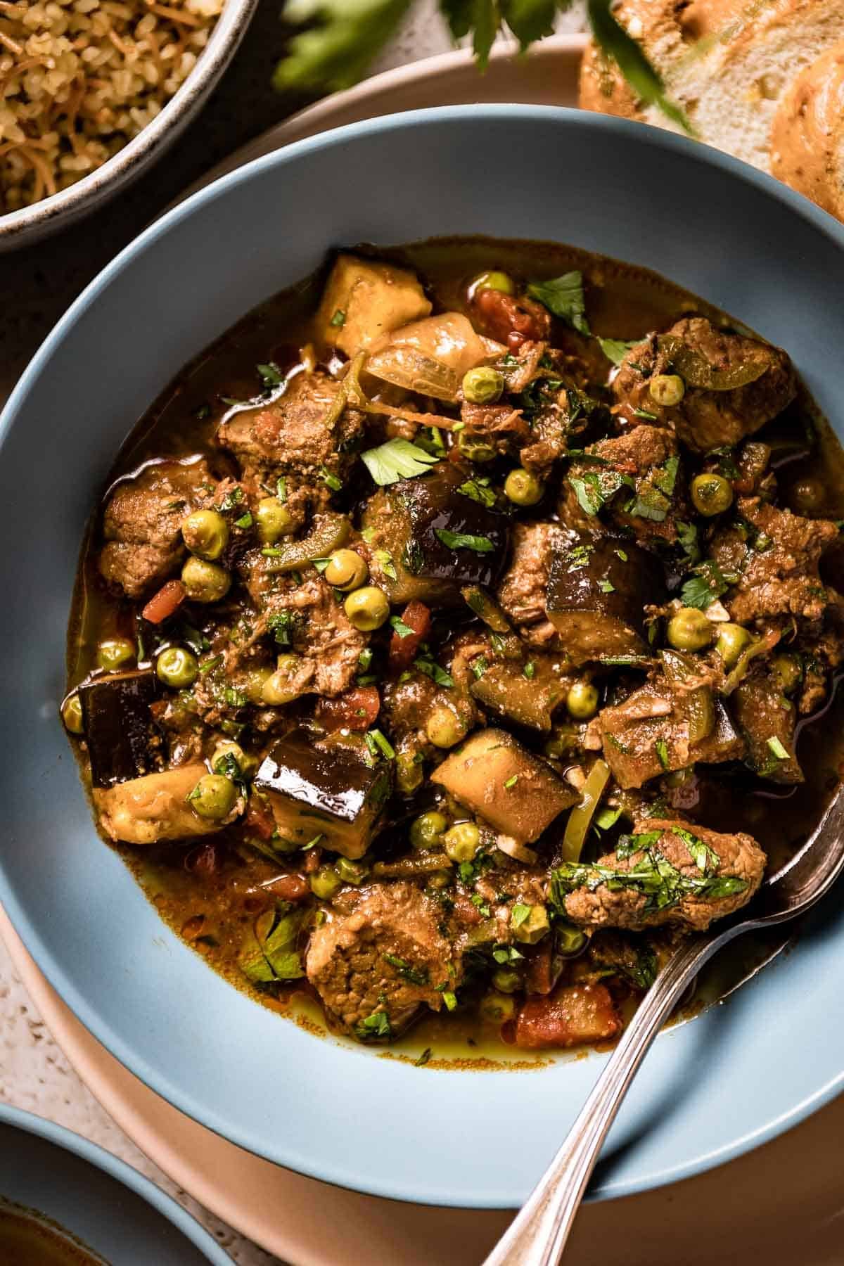 Eggplant Beef Stew – FoodWiki