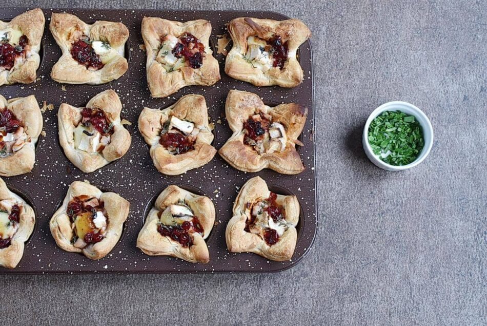 Quick Chicken, Cranberry and Brie Canapes – FoodWiki