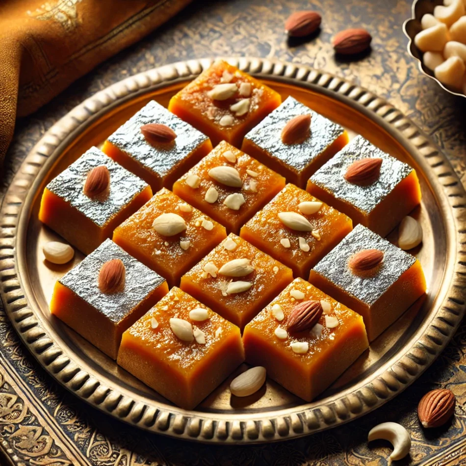 Mohanthal | Besan Ki Barfi – FoodWiki