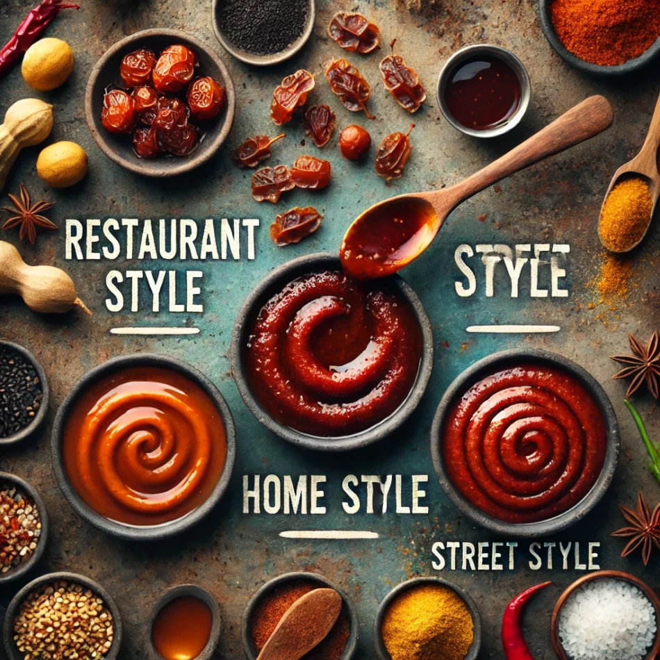 Tamarind Chutney 3 Ways | Restaurant Style, Home Style & Street Style ...