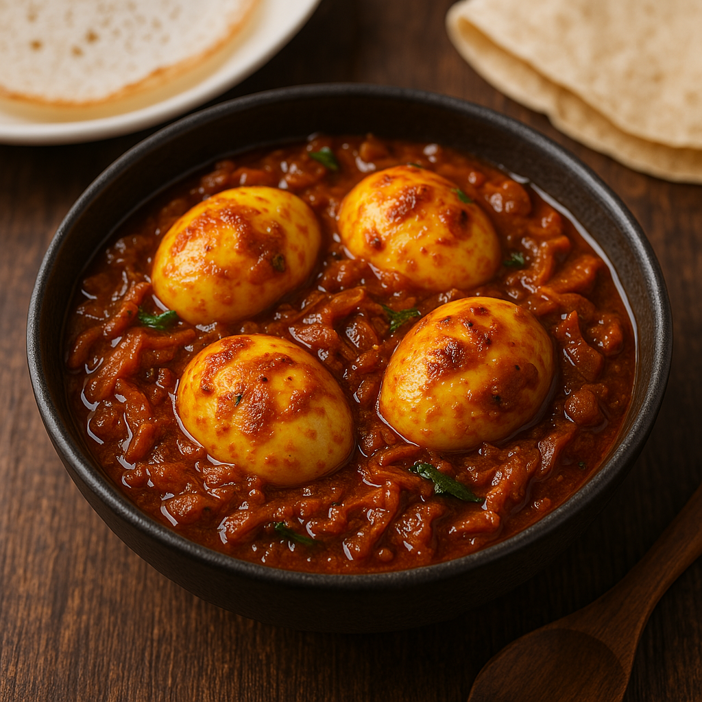 Egg Roast Masala | South Indian Style Anda Masala Curry – FoodWiki