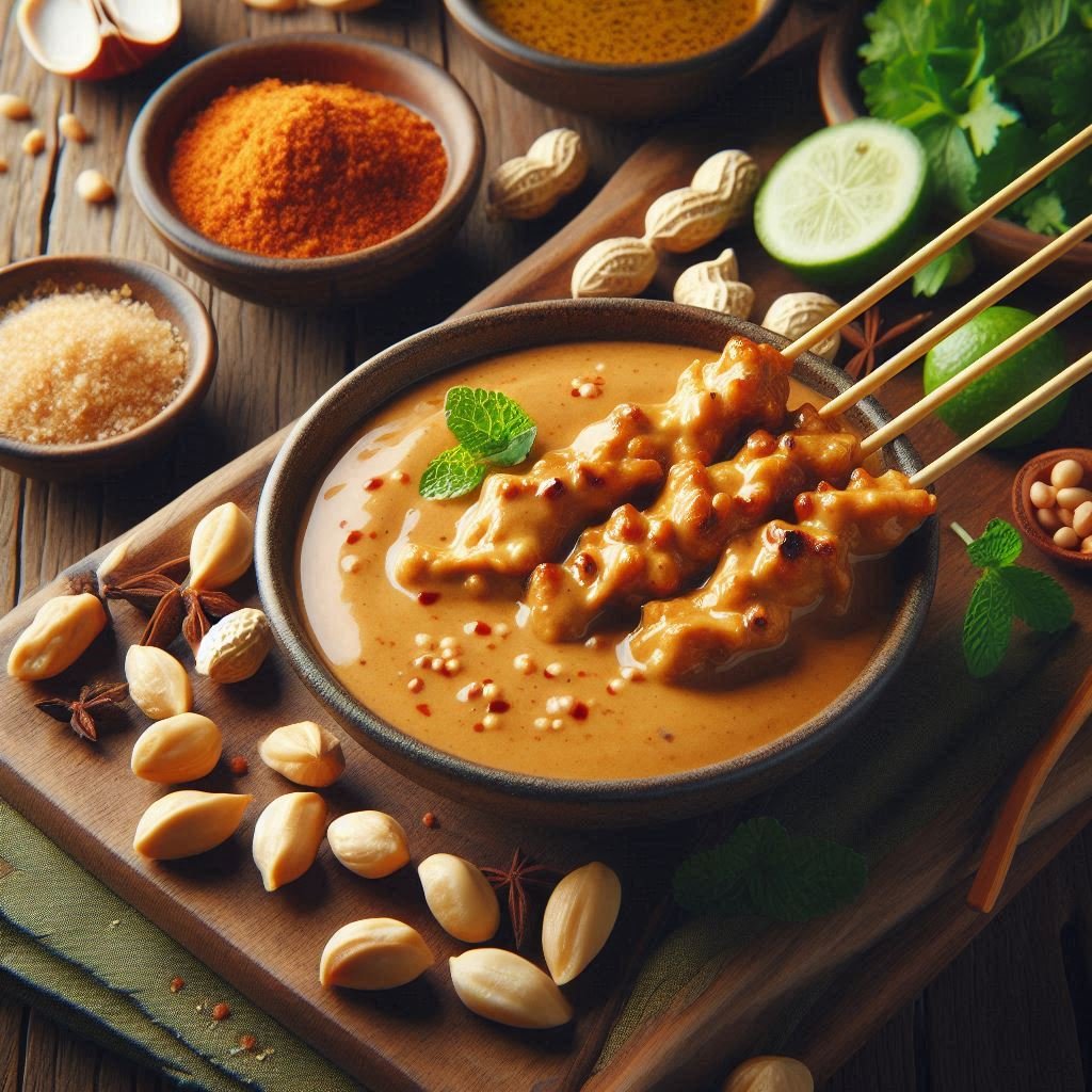 Chicken Satay, Peanut Sauce – FoodWiki