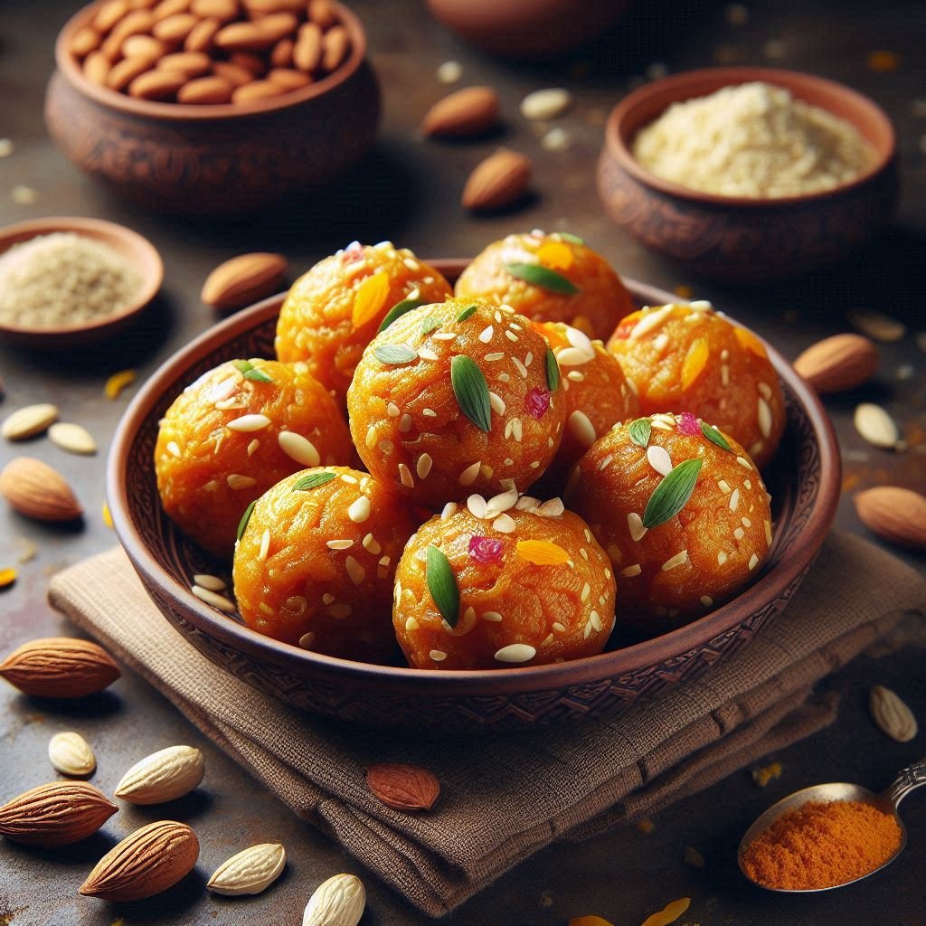 Punjabi Til Bhugga | Til Mawa Laddu | 3 Ingredient Mithai – FoodWiki