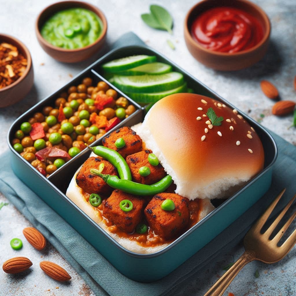 Soya Keema Pav | Indian Street Food | Kids Lunch Box – FoodWiki