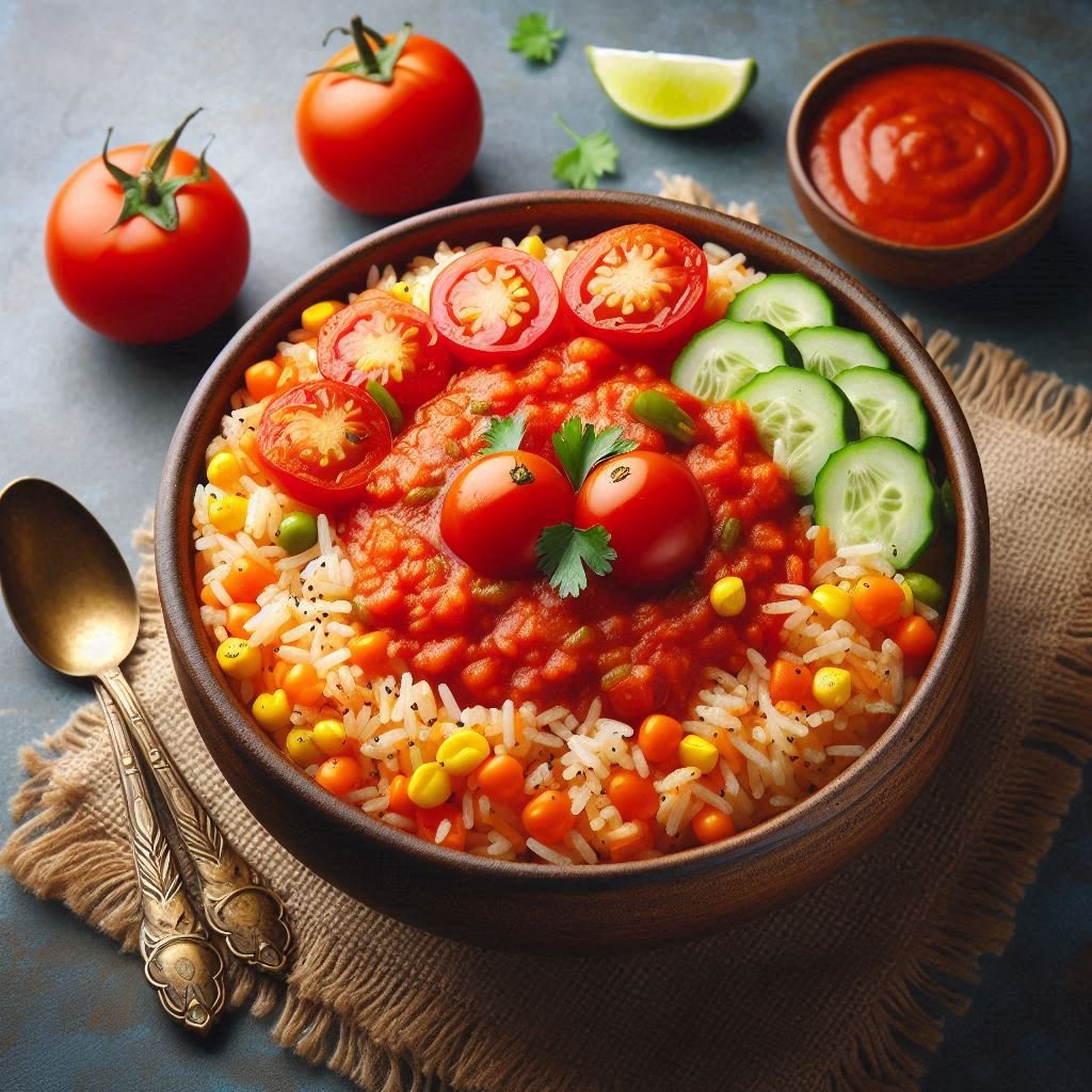 Tomato Rice | Best Tiffin Recipe – FoodWiki