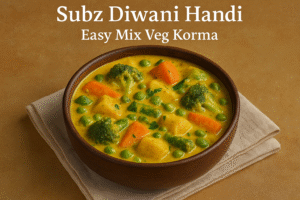 Subz Diwani Handi | Easy Mix Veg Korma – FoodWiki