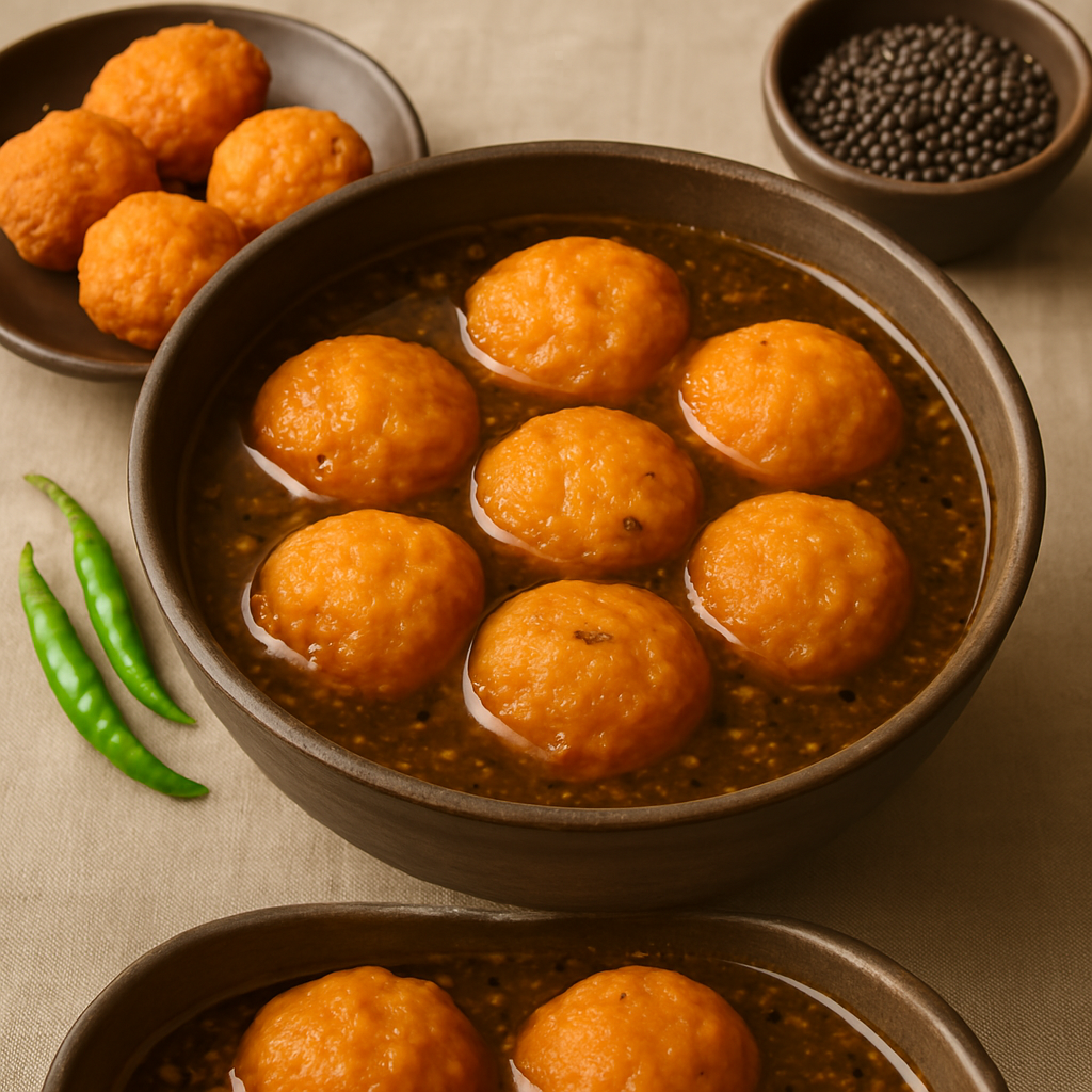 Kanji Vada | Rajasthani Kanji Bada | Moong Dal Pakora – FoodWiki